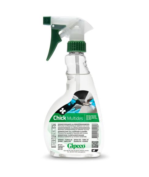 Ytdesinfektionsmedel Gipeco Chick Multides spray